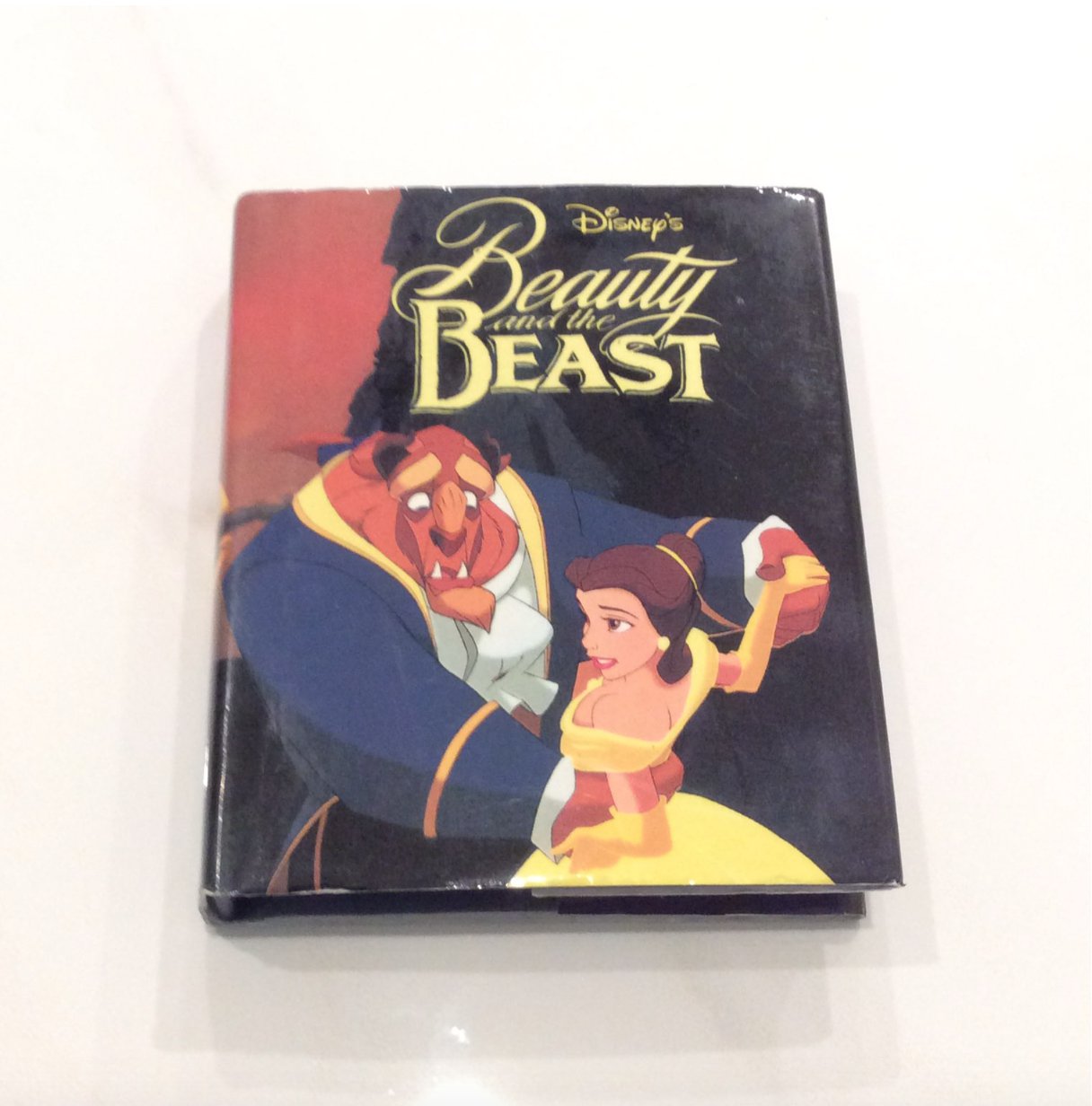 VTG Disney BEAUTY & THE BEAST Mini Book