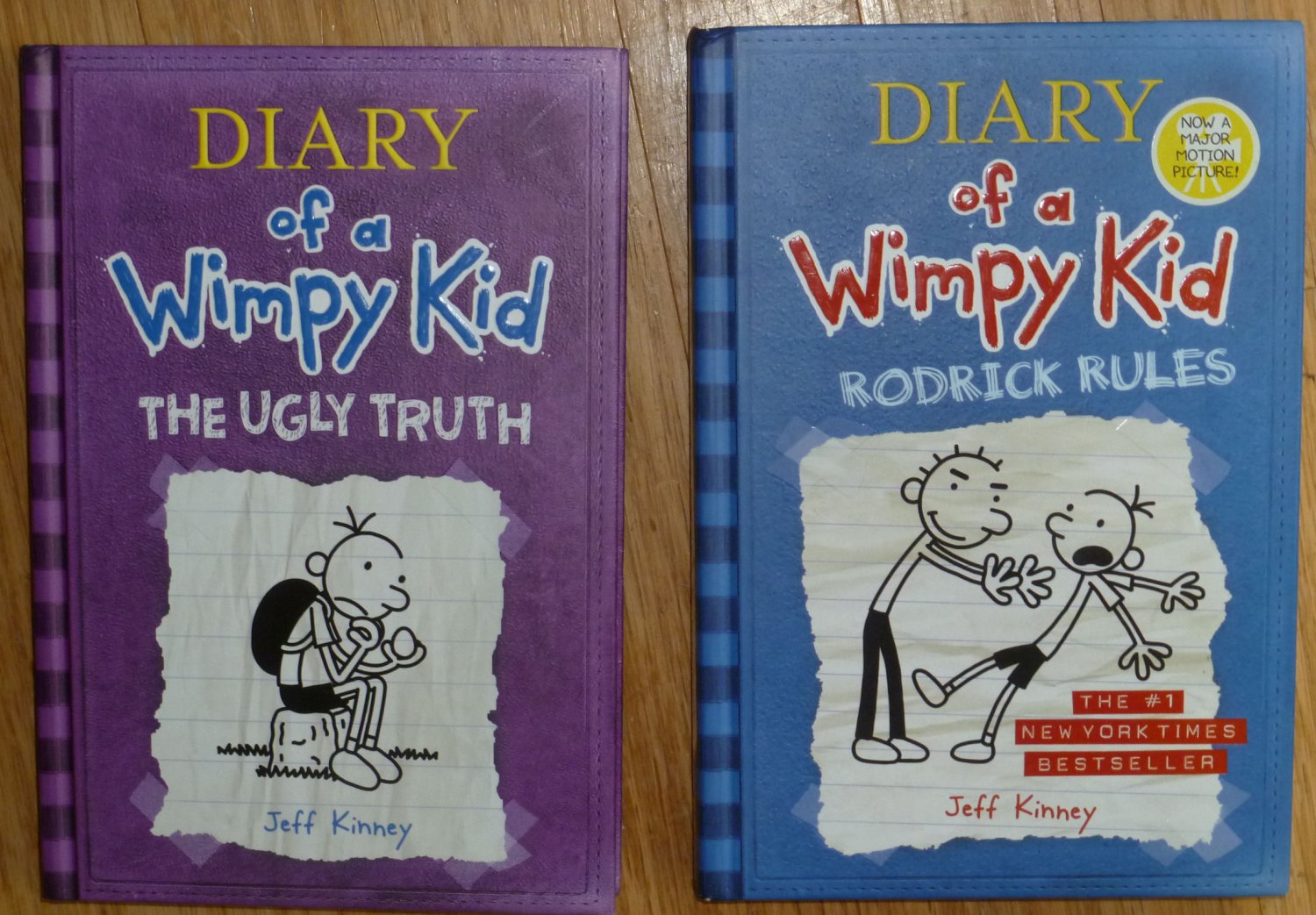 DIARY OF A WIMPY KID Books Dog Days Cabin Fever Rodrick Rules Ugly Truth
