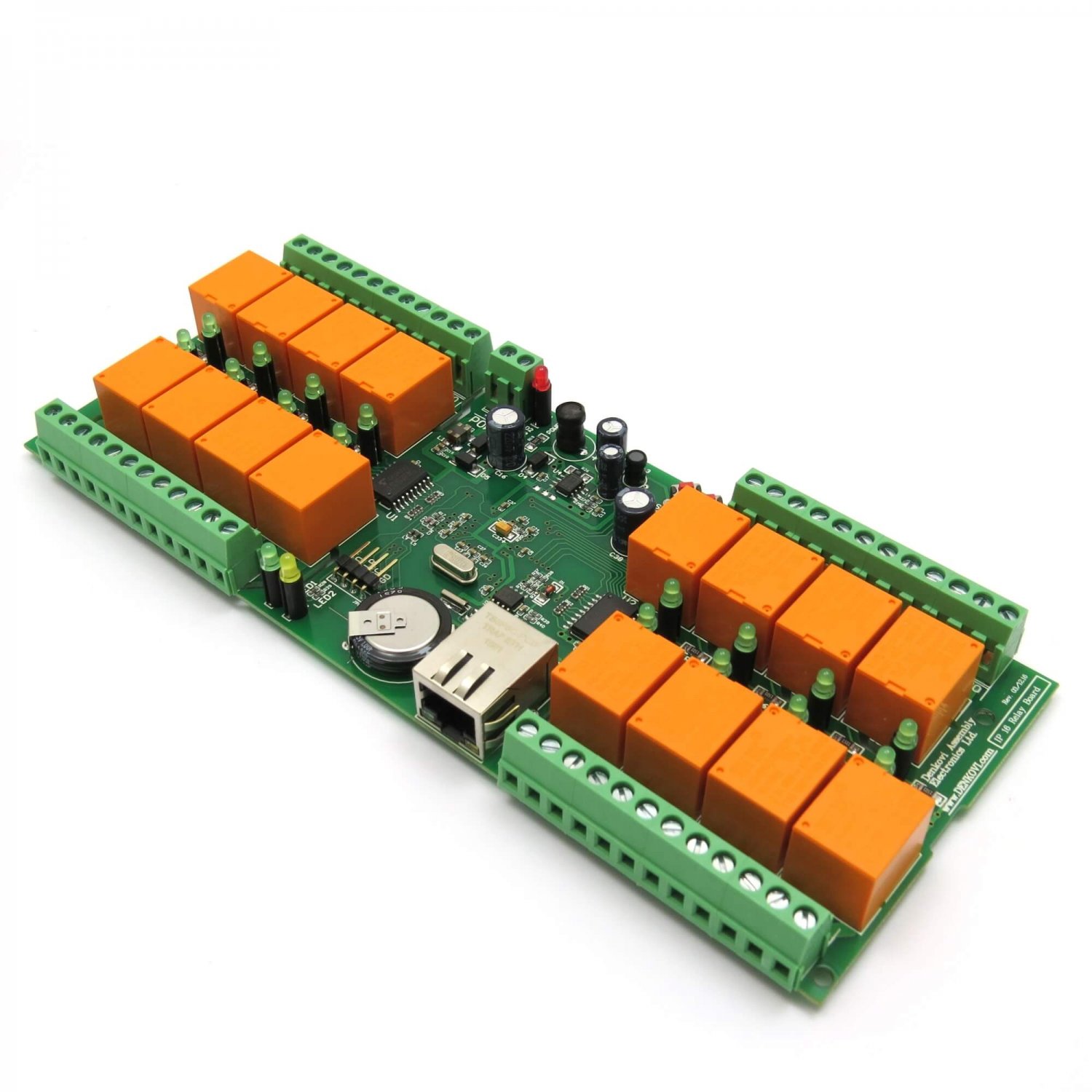 smartDEN IoT Internet / Ethernet 16 Relay Board - 12V