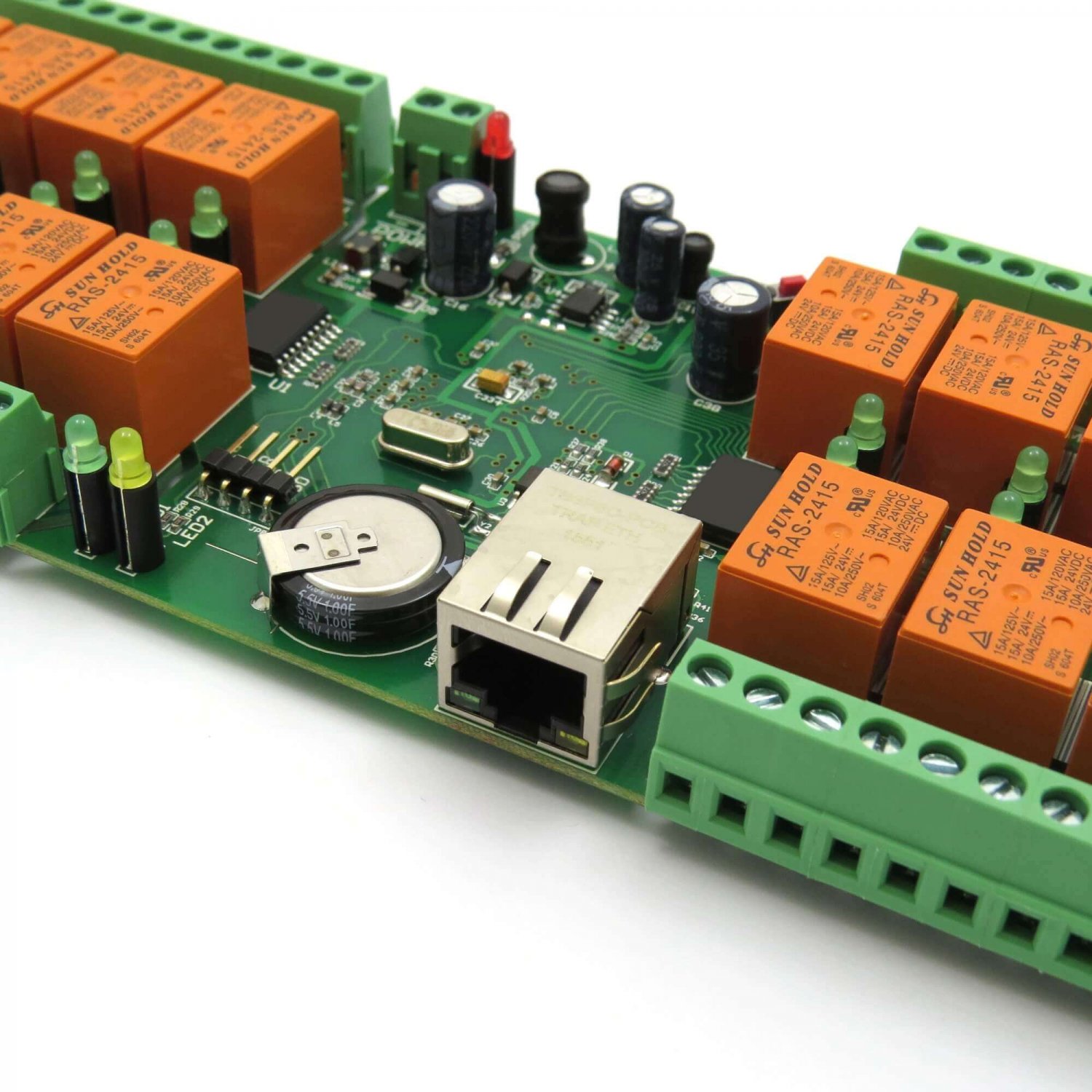 smartDEN IoT Internet / Ethernet 16 Relay Board - 24V