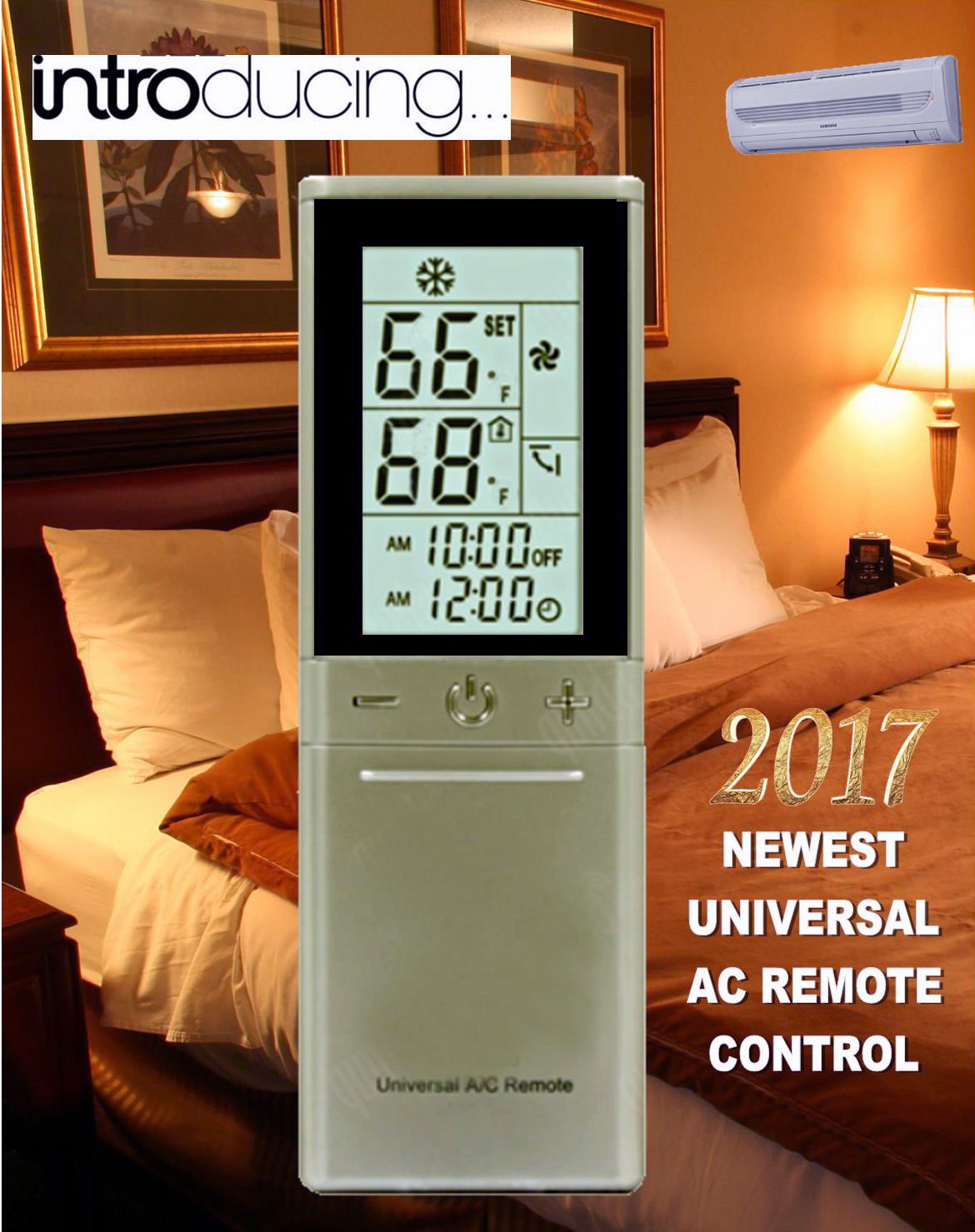 Universal LCD A/C Remote Control Controller For Air Conditioner XLarge ...