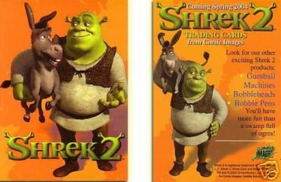 Shrek 2 un-numbered Promo card