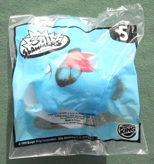 Original Silly Slammers Burger King # 5 1999 NIB