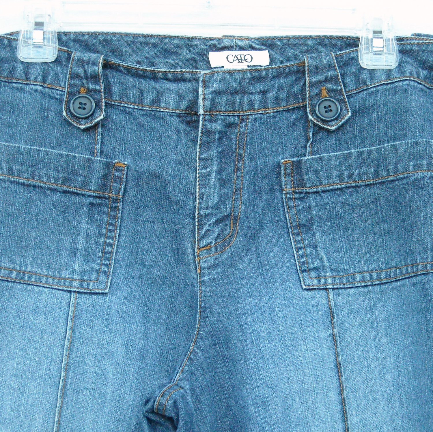 Cato Womens Denim Capri Jeans Size 10