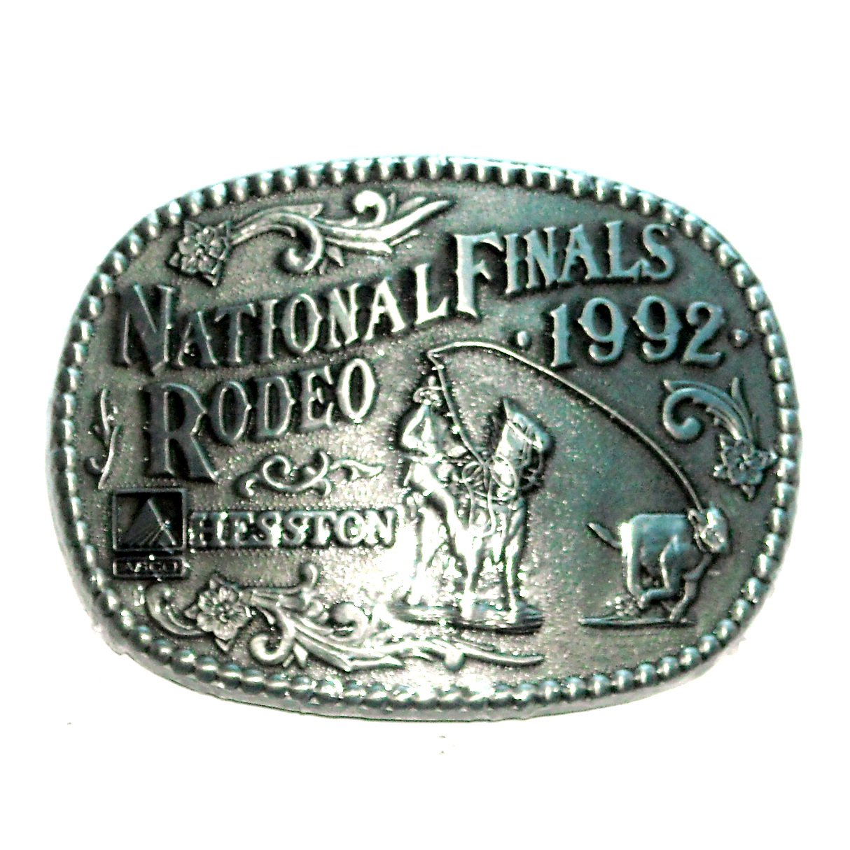 Hesston 1992 Professional Rodeo Cowboys Belt Buckle
