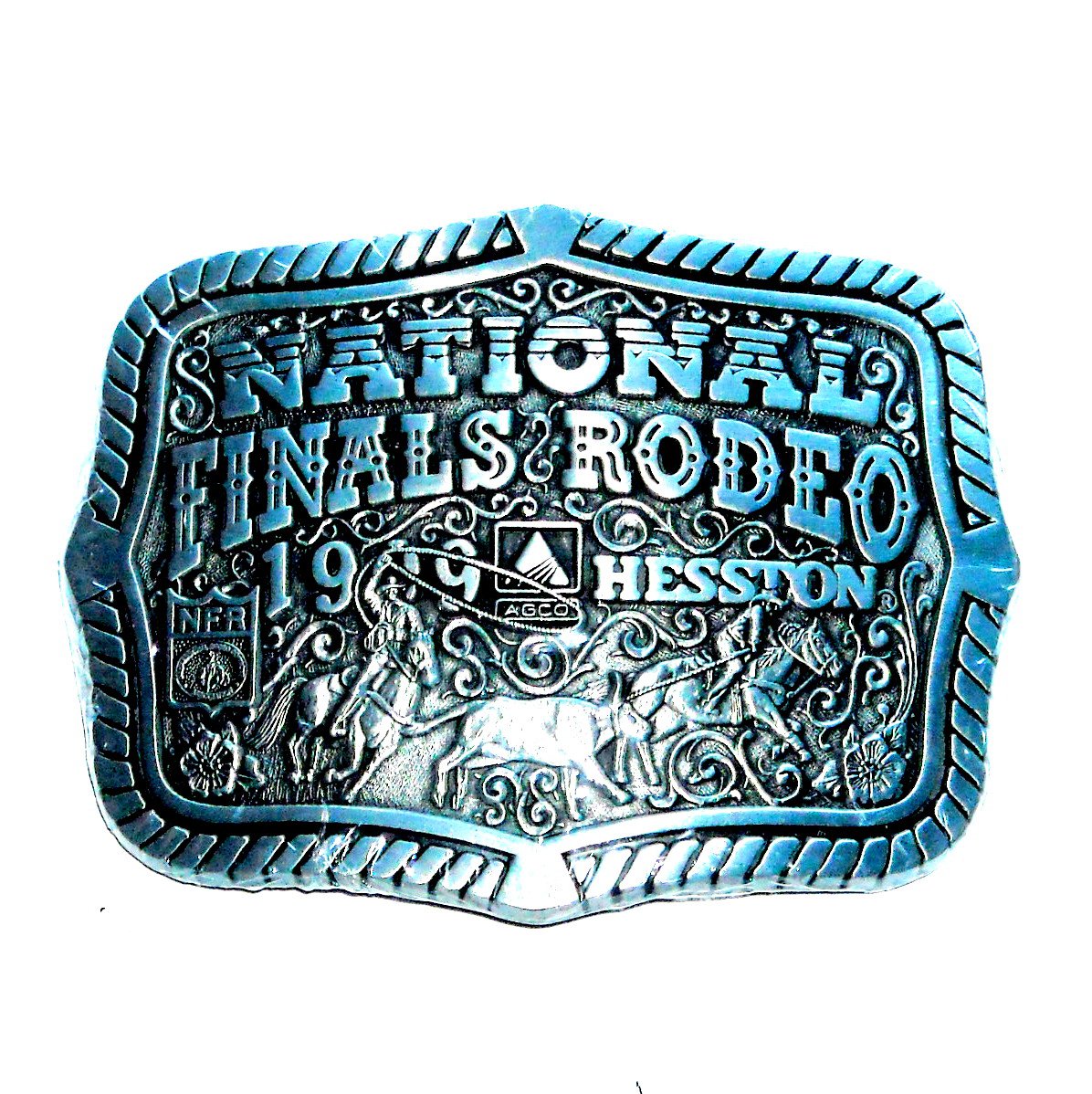 Hesston 1999 Professional Rodeo Cowboys Belt Buckle