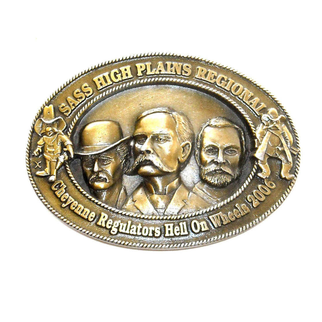 Sass High Plains Regional Hell on Wheels 3D 2006 Cheyenne Brass Color ...