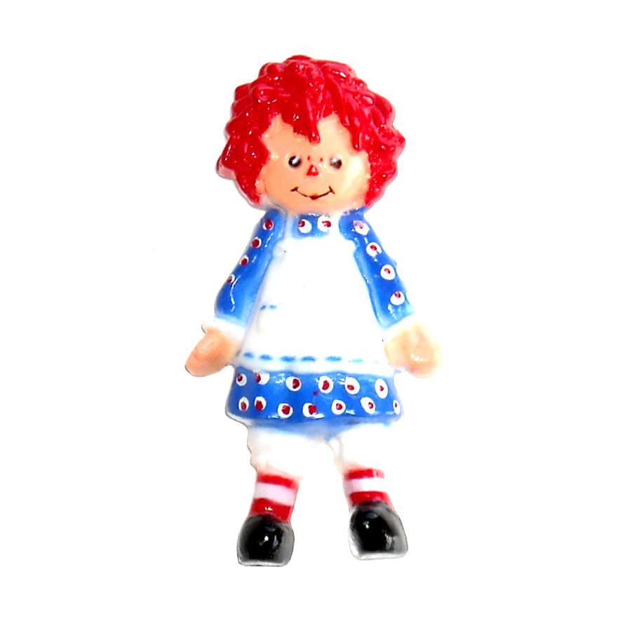 Raggedy Ann Vintage 1975 Hallmark Lapel Brooch Pin