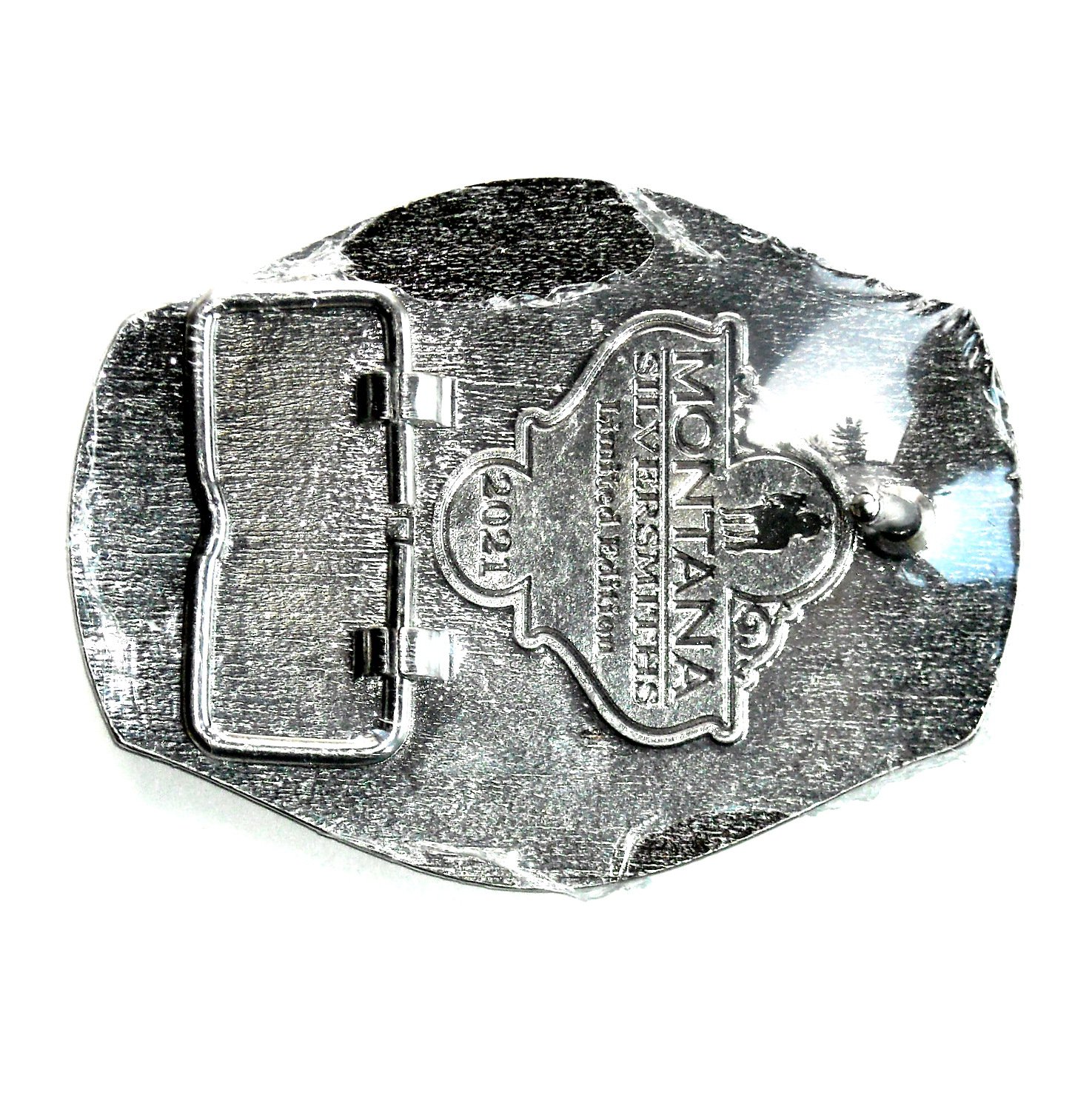 2021 Pendleton Whisky Round Up Rodeo Montana Silversmiths Belt Buckle