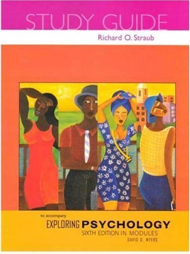 Exploring Psychology, Sixth Edition, in Modules Study Guide 6th by ...