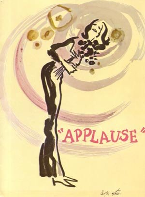 APPLAUSE Musical LAUREN BACALL Souvenir Book Program PHOTOS