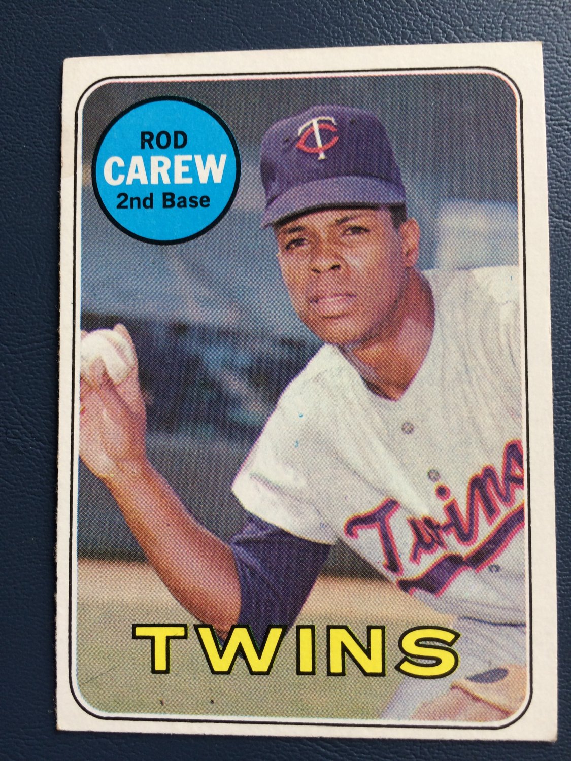 1969 Topps Baseball Card #510 Rod Carew Twins