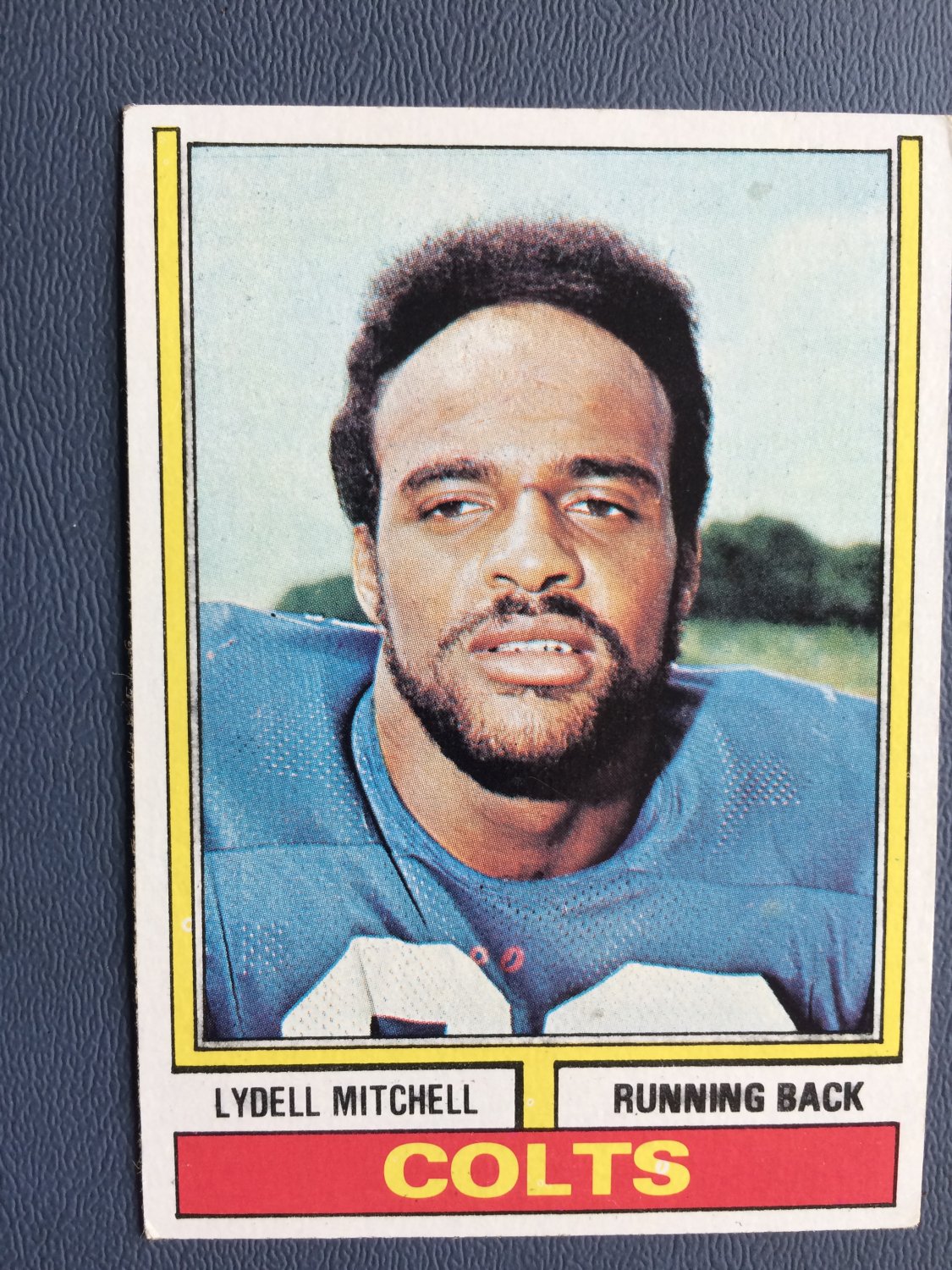 1974 Topps Football Card #69 Lydell Mitchell 1974 Topps Football Card #69 Lydell Mitchell