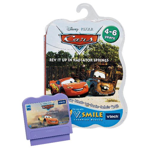 Vtech V.Smile Smartridge Cars: Rev It Up In Radiator Springs Learning Game