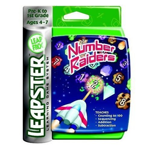 Leapfrog Leapster Arcade: Number Raiders Leapster Game
