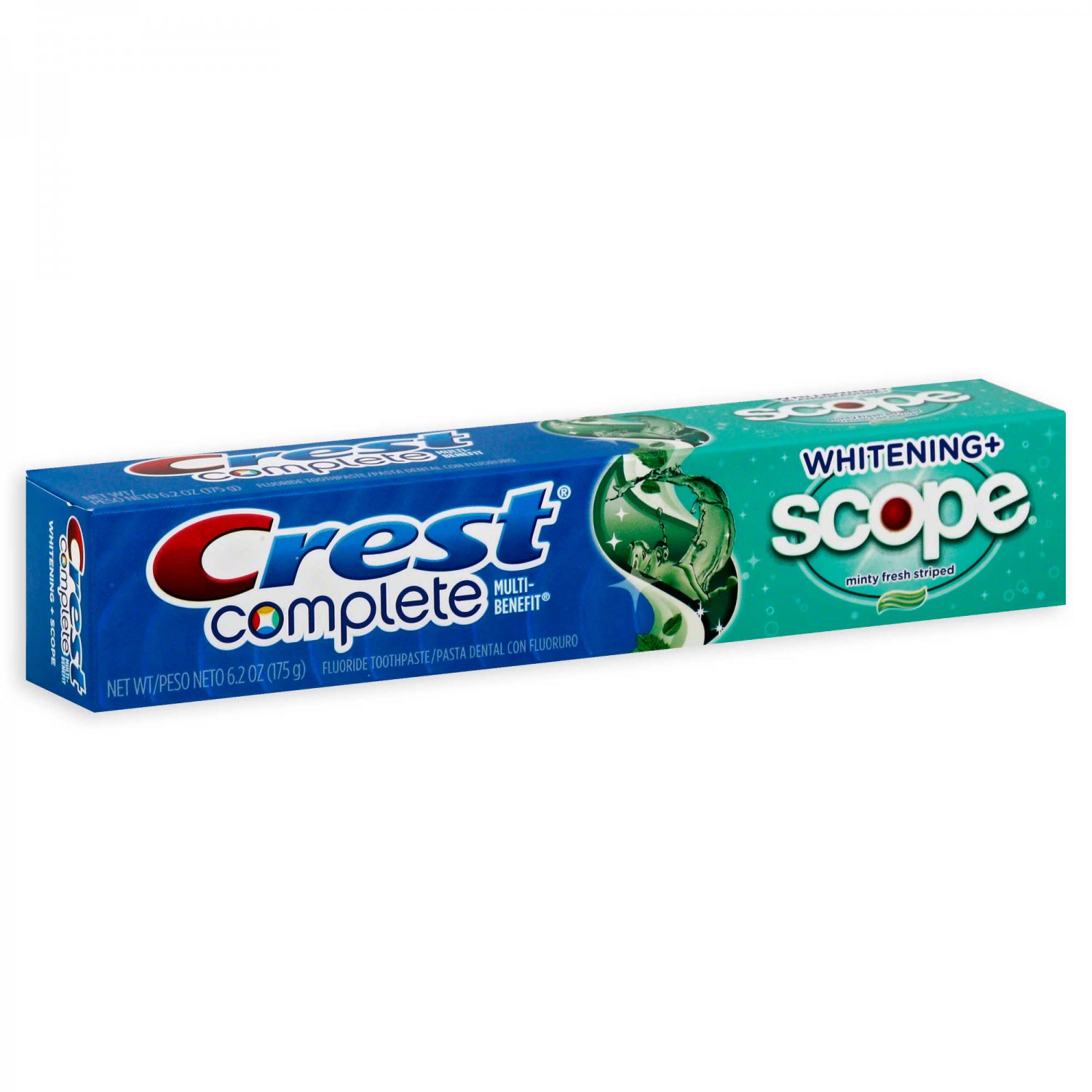 Crest Complete Whitening + Scope Toothpaste, Minty Fresh Striped 6.2 oz