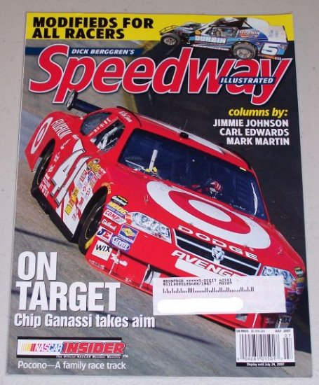 Speedway Illustrated Magazine 41 Target Oct 2007 Vol 8 #7