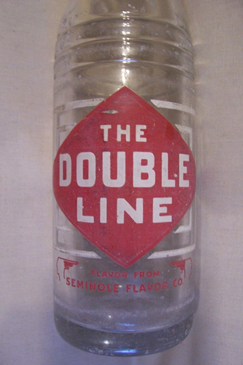 10oz ACL The Double Line Cola Soda Bottle Evansville Indiana Henderson Ky