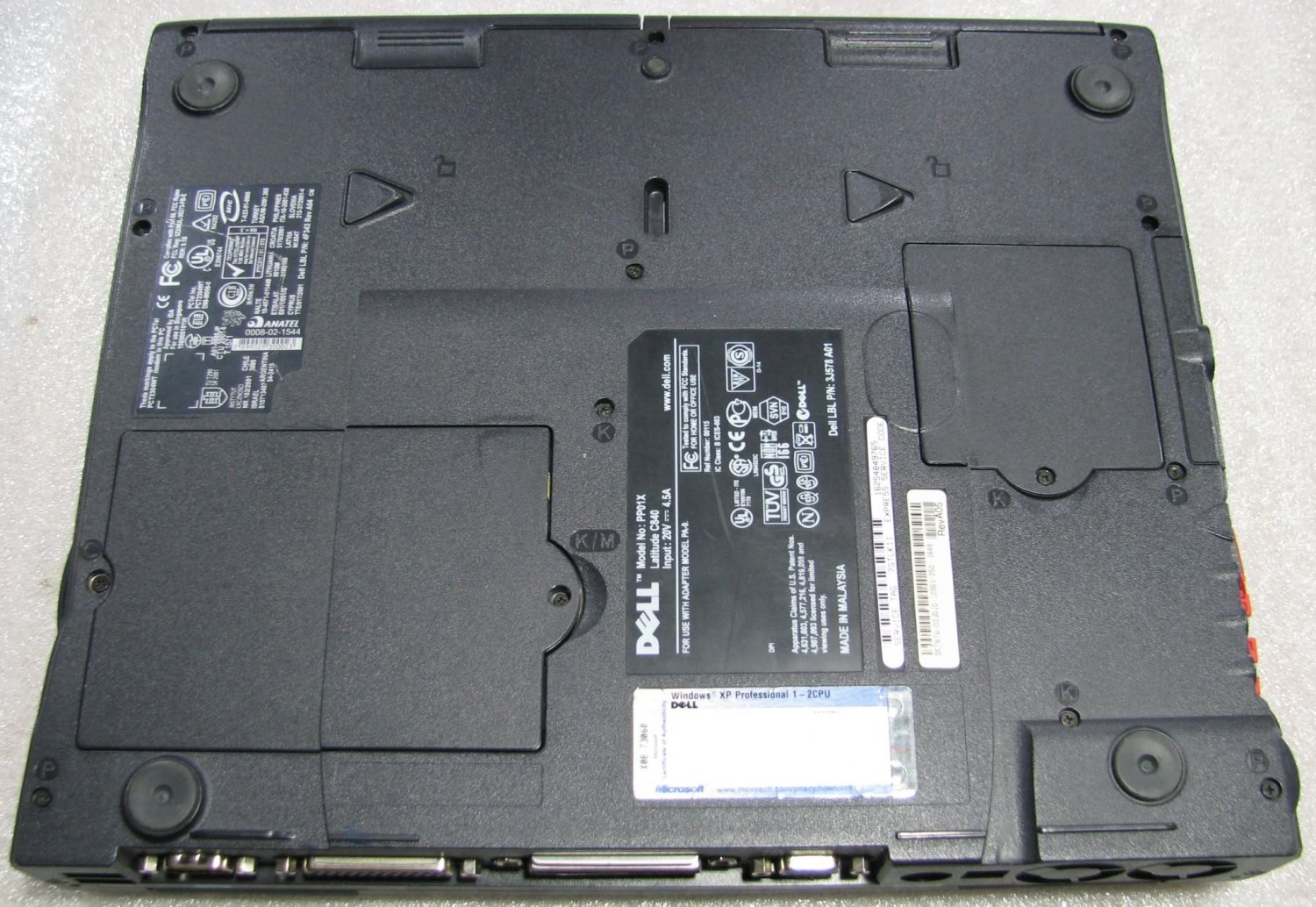 1 DELL LATITUDE C840 BUSINESS LAPTOP 1.8GHZ 512MB 40GB WINDOWS XP ...