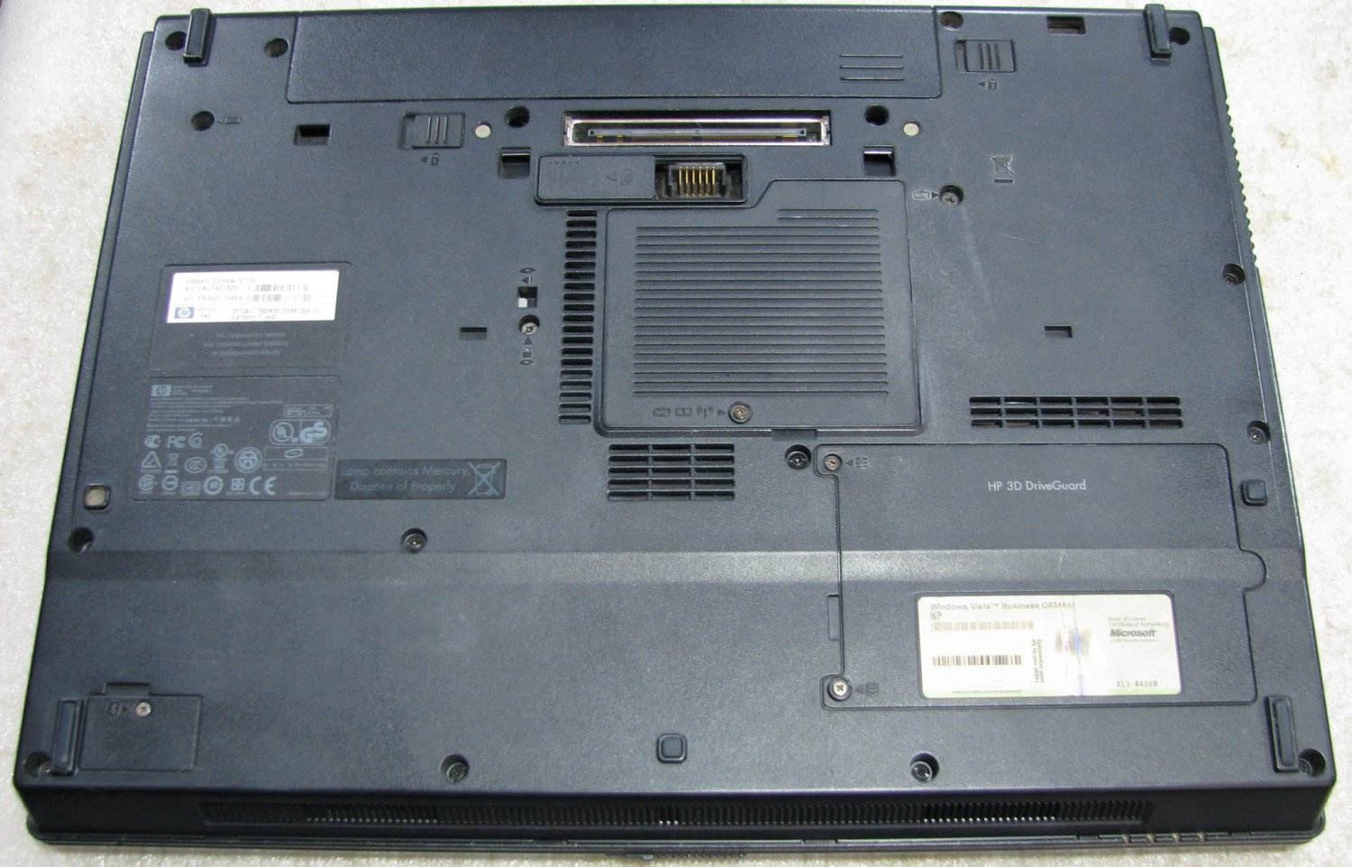 1 HP COMPAQ 6710B BUSINESS LAPTOP 2.2GHZ 80GB 2GB WINDOWS VISTA ...