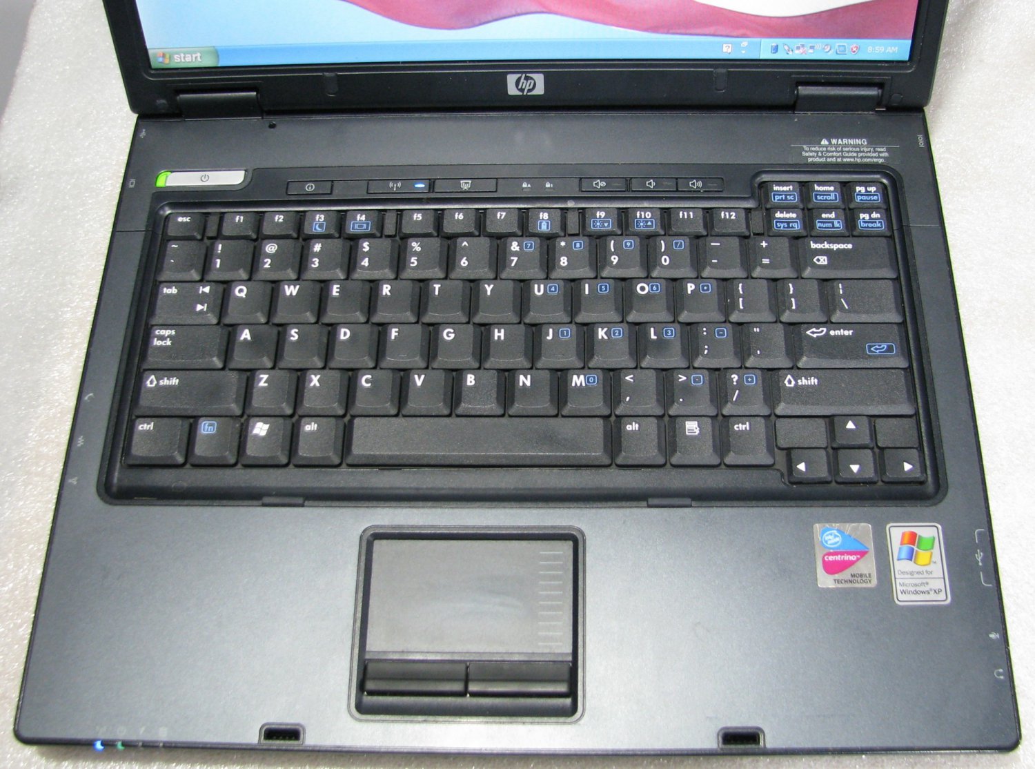 1 HP COMPAQ NC6120 1.86GHZ 40GB 512MB WIFI DVD/CD-RW BUSINESS LAPTOP ...