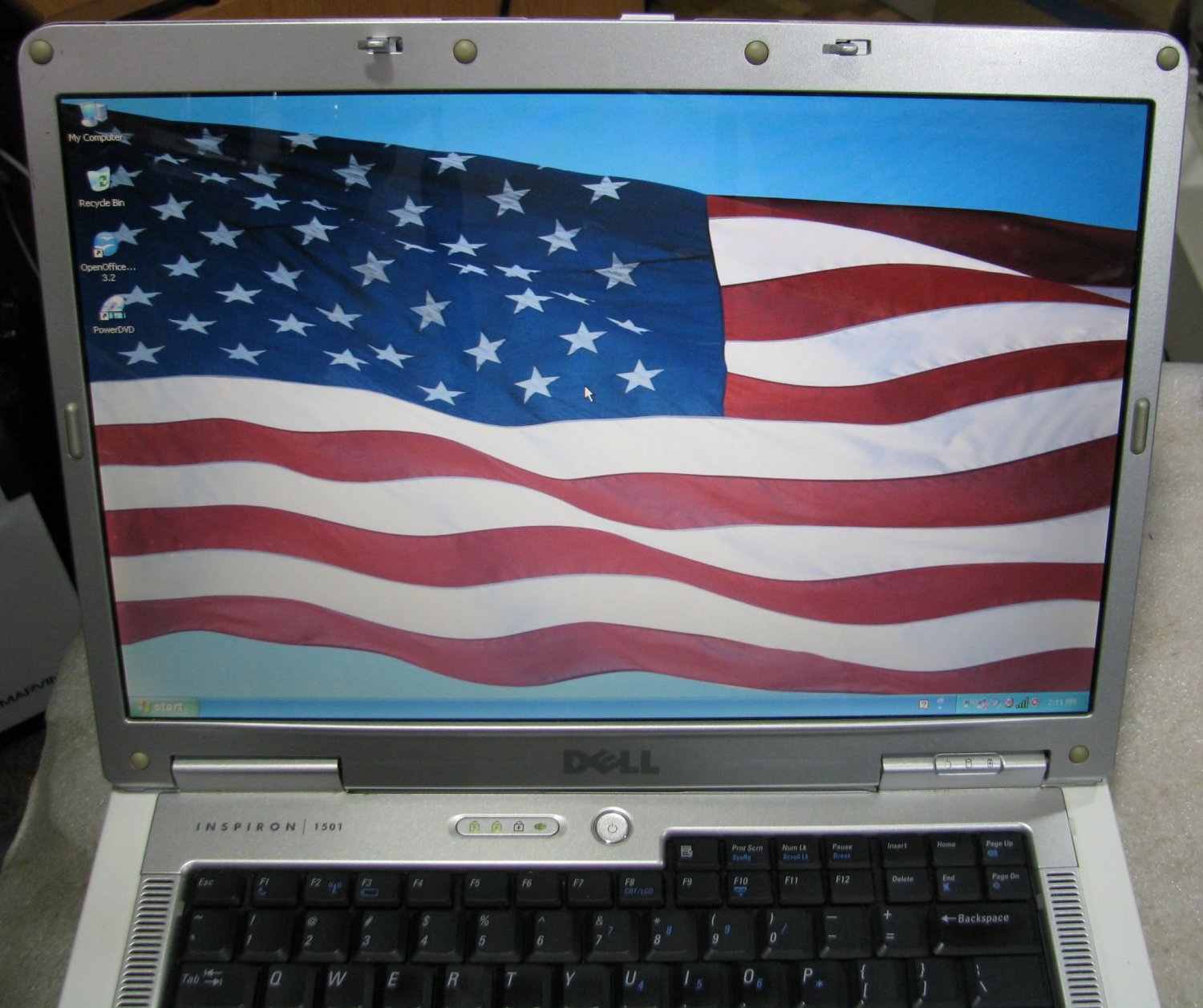 DELL INSPIRON 1501 LAPTOP 1.99GHZ 512MB 40GB WINDOWS XP NOTEBOOK WIFI ...