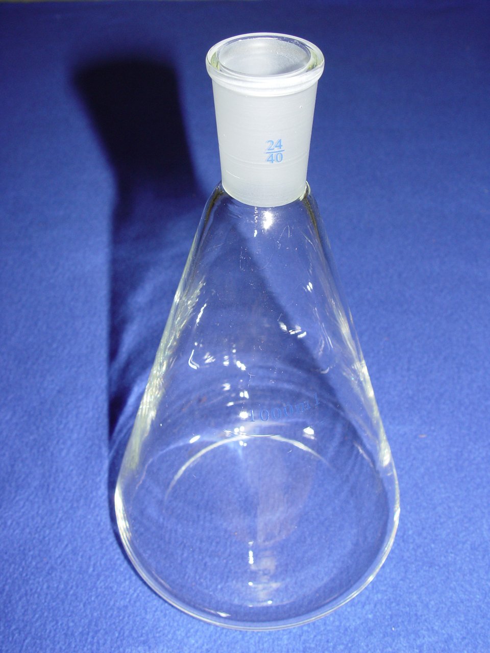 Erlenmeyer flask: 24/40, 500mL premium lab glass