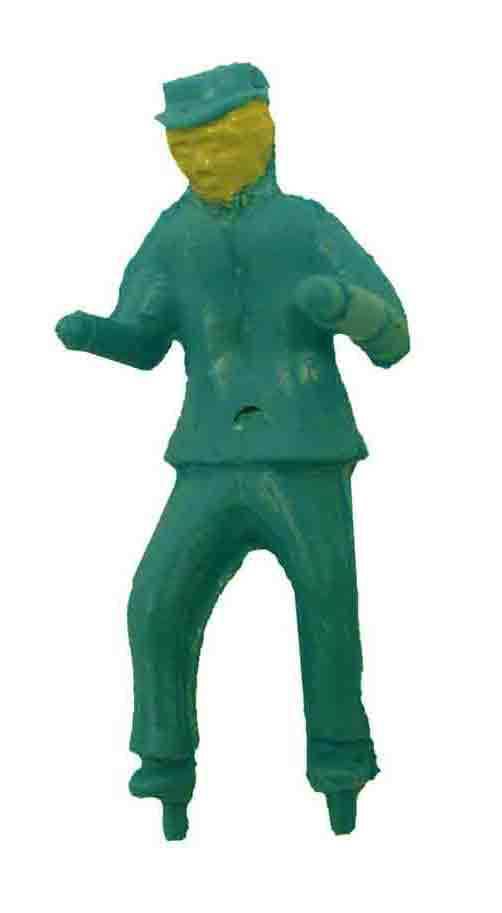 American Flyer Trains SAWMILL MAN Light Blue 23796 S Gauge Parts