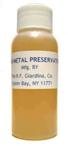 1 oz. METAL PRESERVATIVE & SURFACE TREATMENT for HO Gauge Scale TRAINS