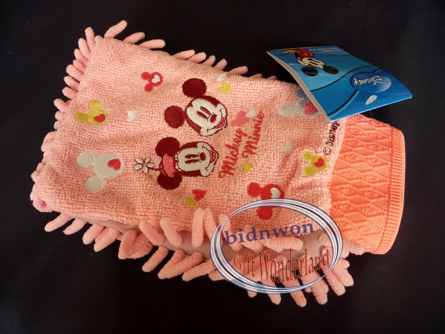 Disney Mickey Minnie Mouse Eco Cleaner Micro Handy Mop cleaning glove