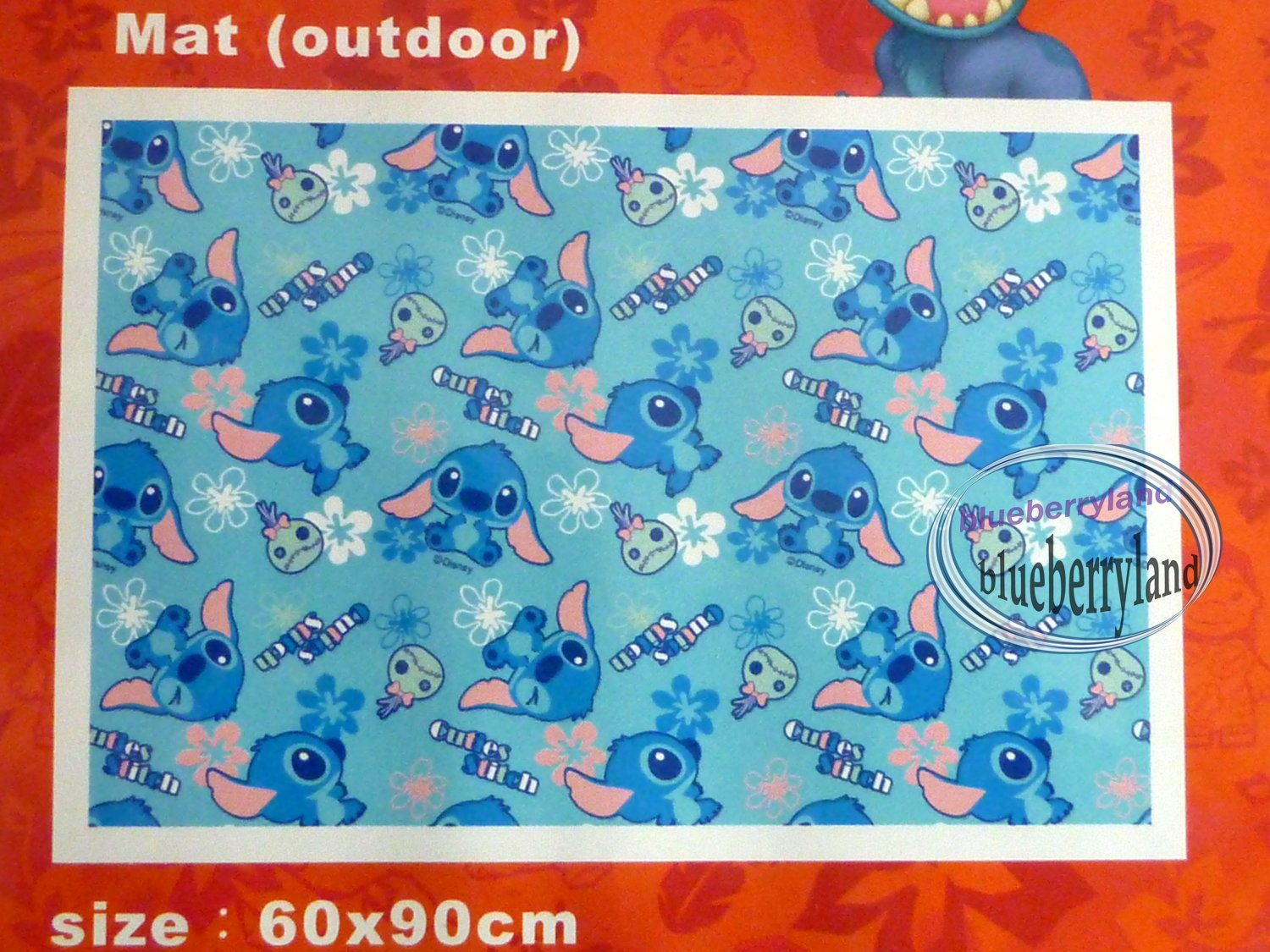 Disney Lilo Stitch Baby Kid Padded Table Placemat Leisure Picnic Mat ...