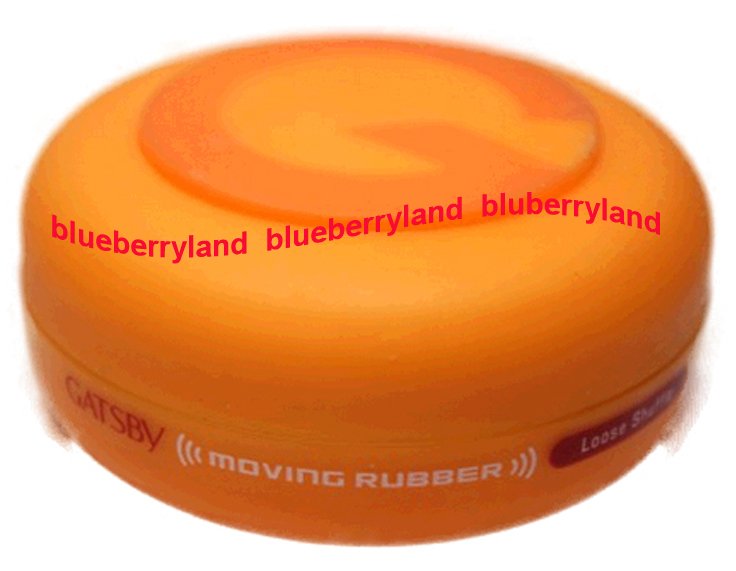 Japan Gatsby Moving Rubber Loose Shuffle Hair Wax 80g Hair Styling care