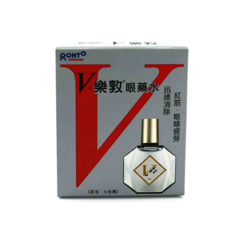 V. Rohto Anti Redness Eliminate Eye Fatigue Eye Drop 15ml ladies men ...