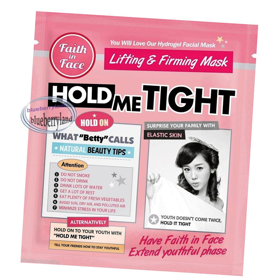 Faith in Face Miss HOLD ME TIGHT Hydrogel Mask 3 sheets