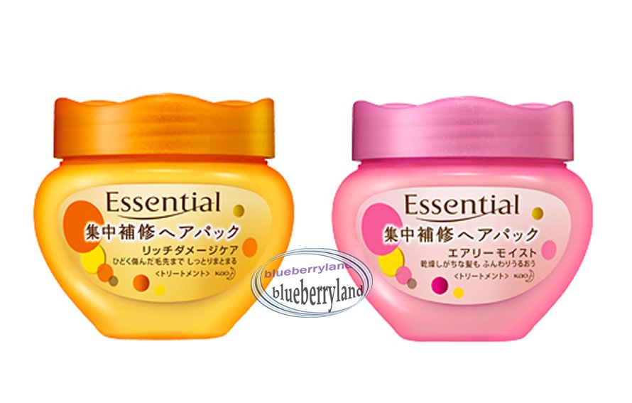 Japan Kao Essential Damage Care Rich Premier Intensive Repair Hair Mask ...