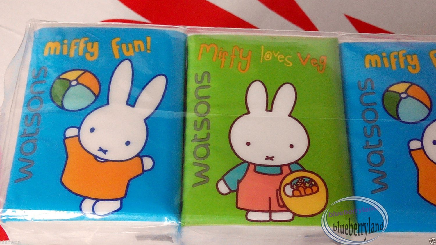20 Packs MIFFY Tissue Paper velvety soft mini hankies woman home