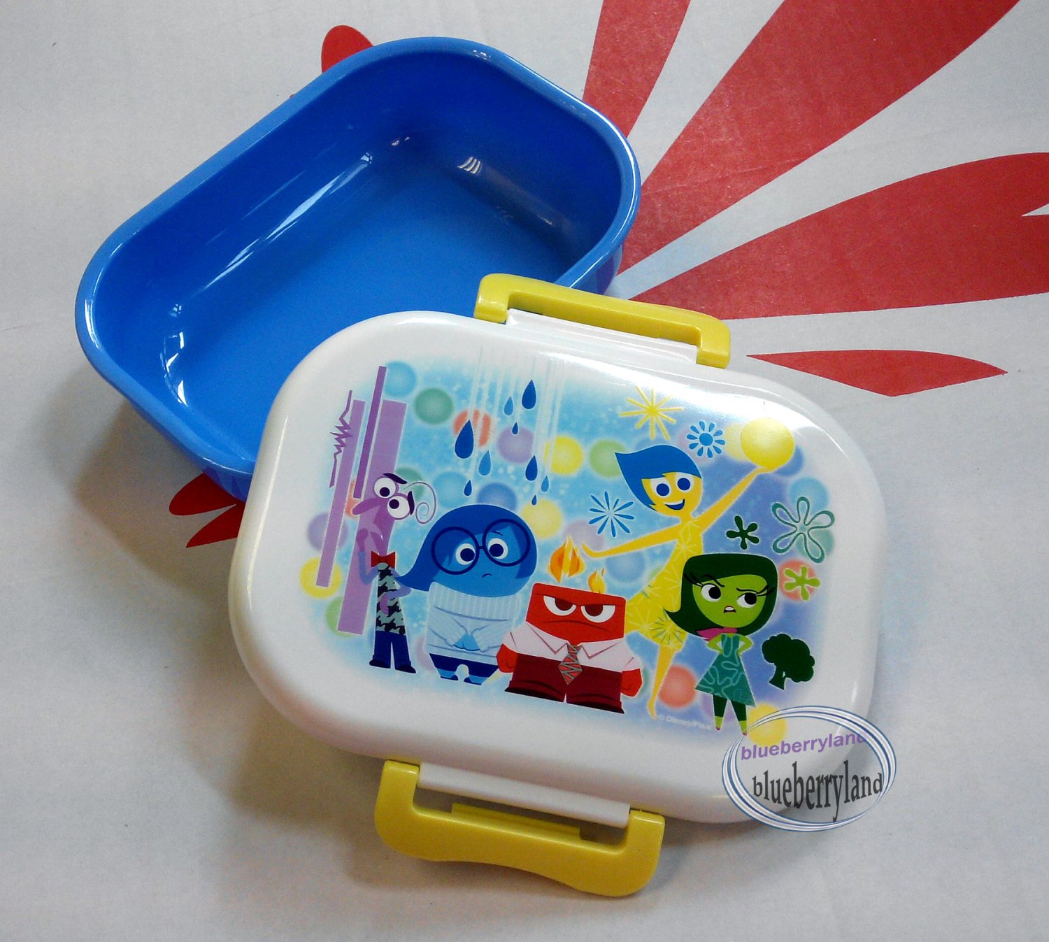 Disney Inside out Microwave Bento Lunchbox Food Container