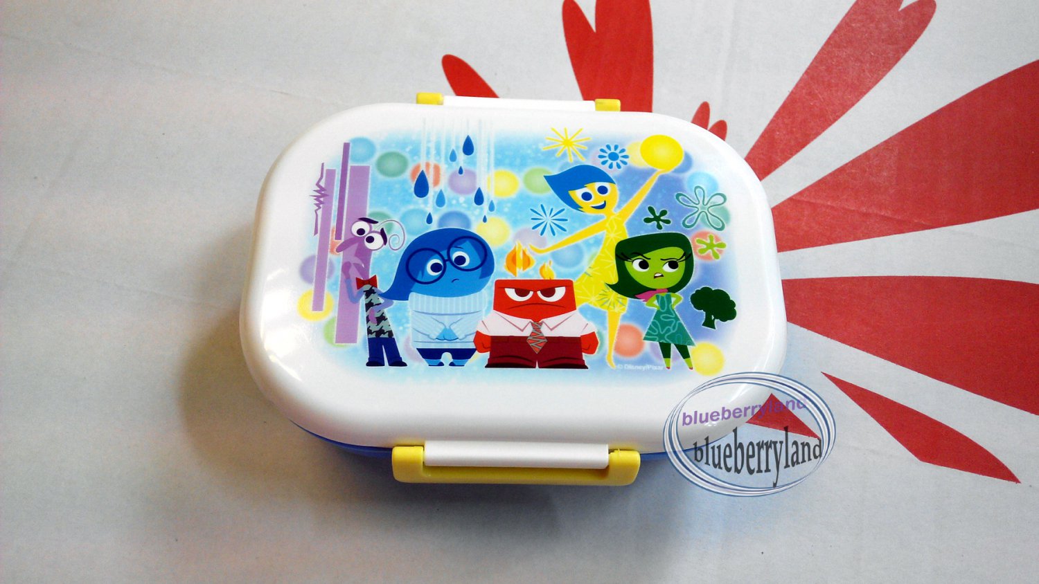 Disney Inside out Microwave Bento Lunchbox Food Container
