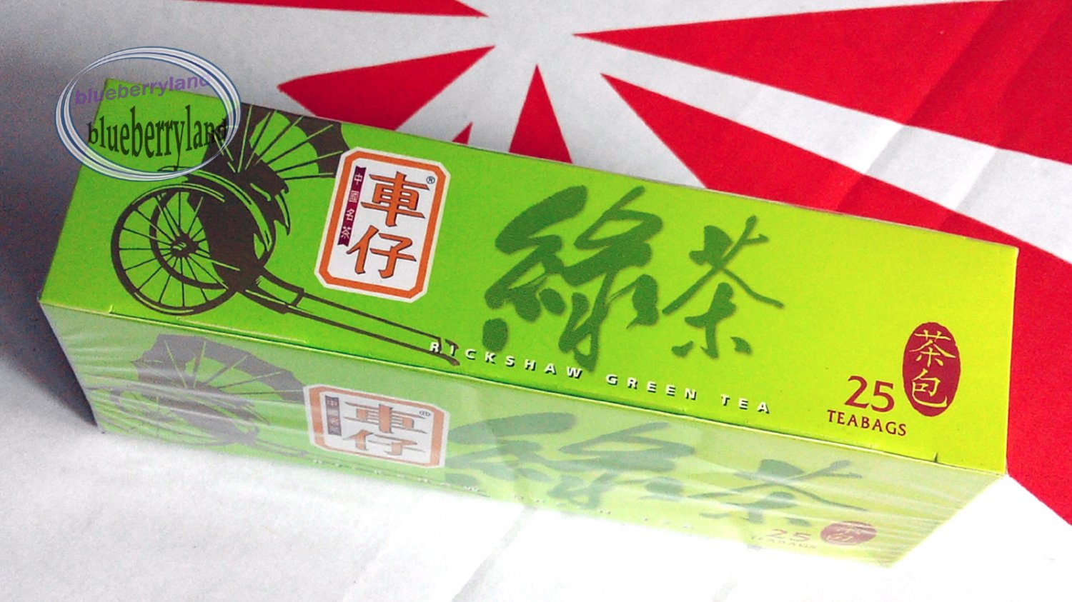 Rickshaw Green Tea Tea Bags 25 bags 車仔綠茶茶包 natural healthy ladies man