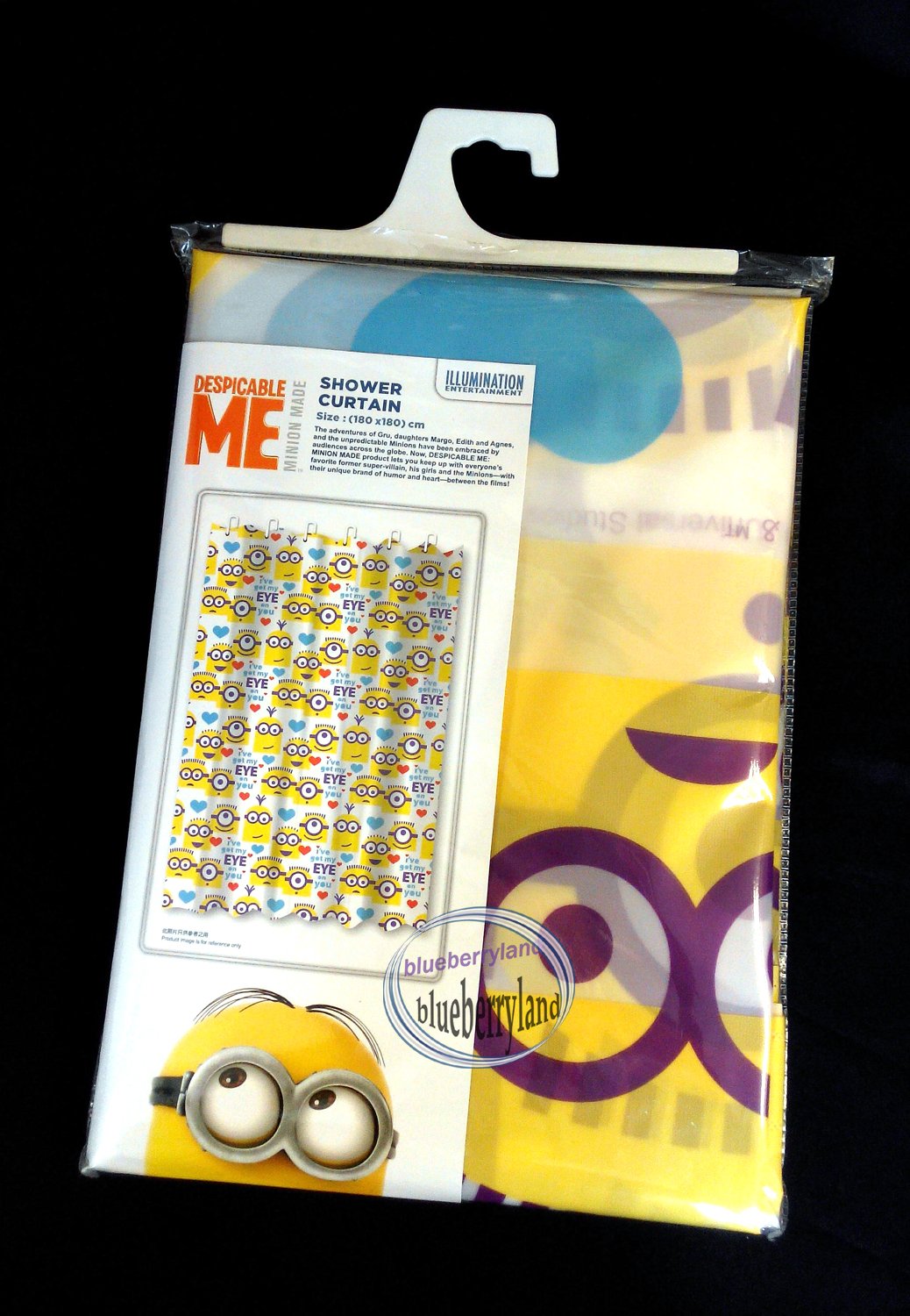 Minions SHOWER CURTAIN bathroom Minion accessories household