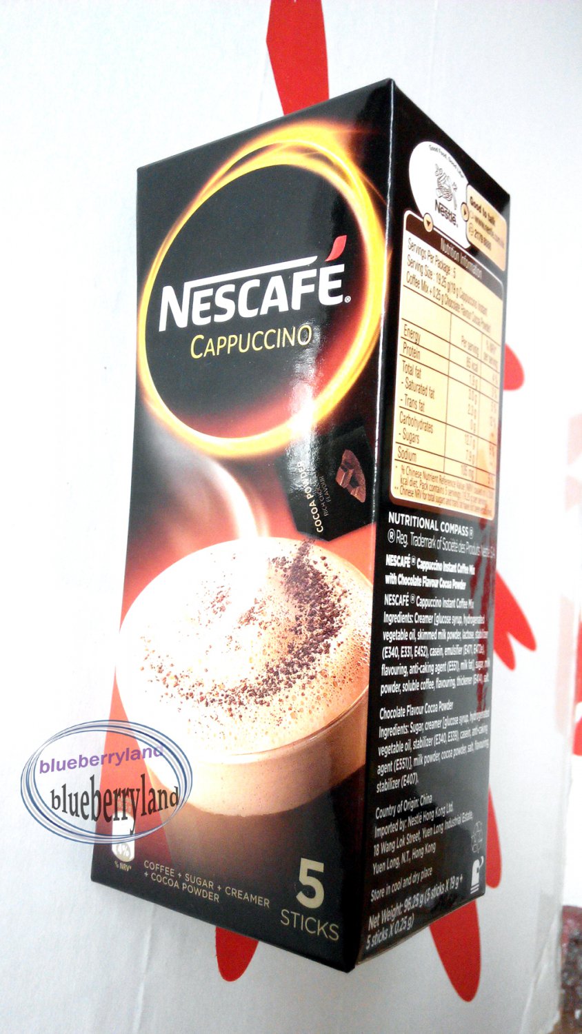 Nestle NESCAFE Premium Cappuccino Instant Coffee Mix Café