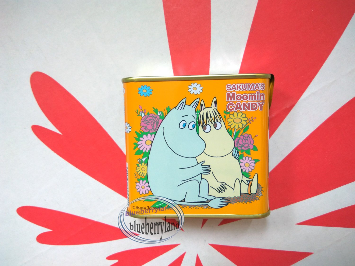 Japan Sakuma Moomin Can Fruit Drops Candy sweets Candies snack kids MM