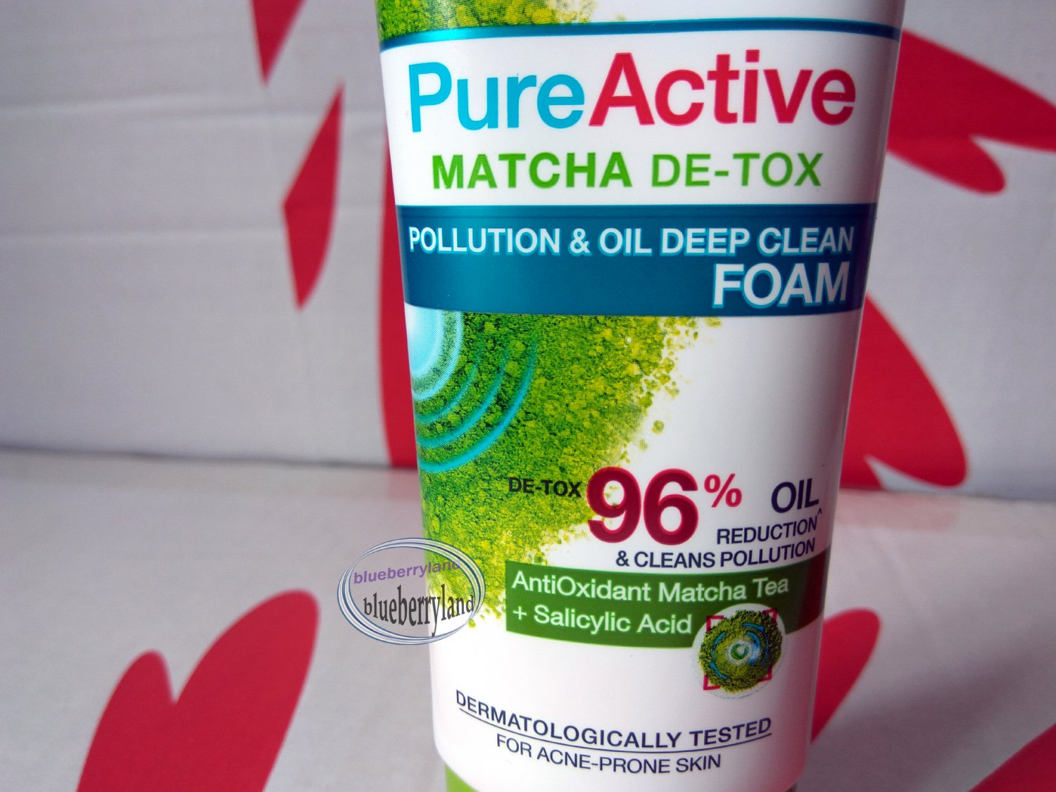 GARNIER Pure Active Matcha De-Tox Pollution & Oil Deep Clean Foam ...