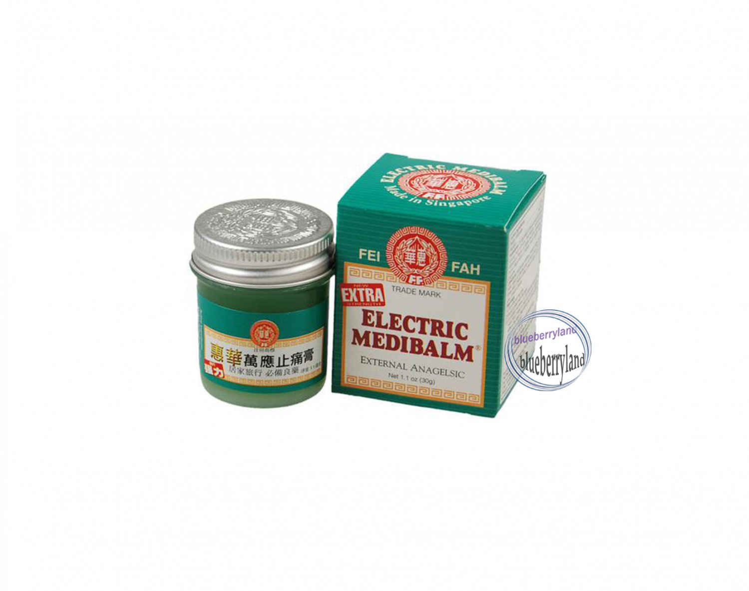 Fei Fah Extra Electric Medibalm cream 30g 惠華萬應止痛膏