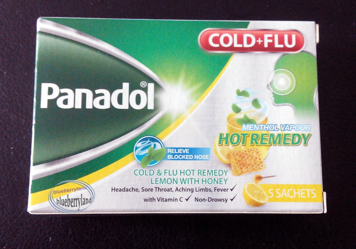 Panadol Cold + Flu Hot Remedy Lemon & Honey 必理痛傷風感冒熱飲蜜糖檸檬味