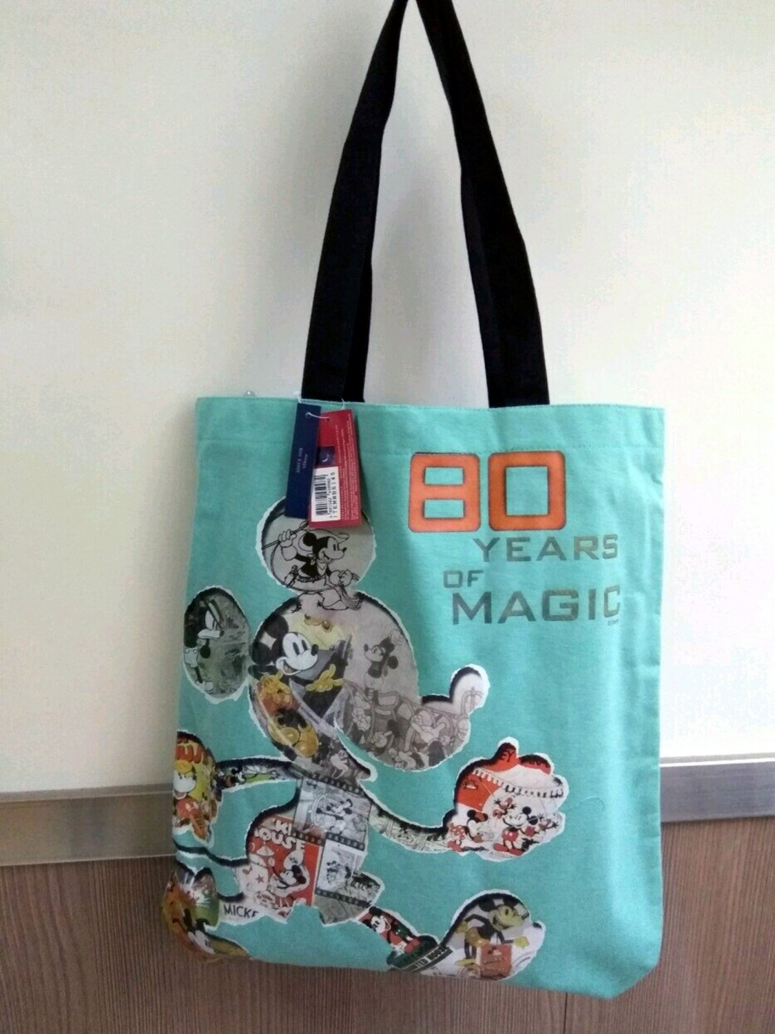 Disney Classic Mickey Mouse TOTE BAG Shoulder Handbag Weekend School BAGs