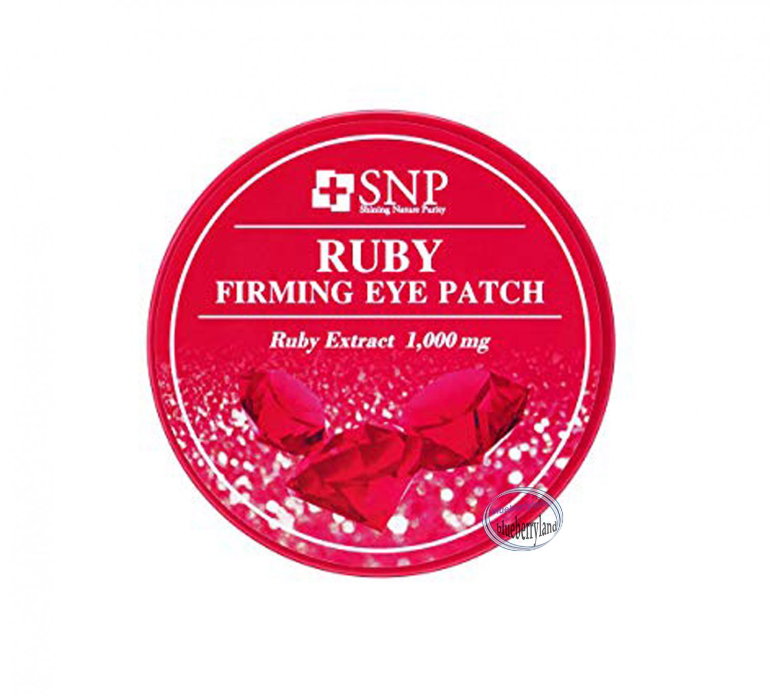 Korea SNP Ruby Firming Eye Patch 紅寶石緊緻眼膜