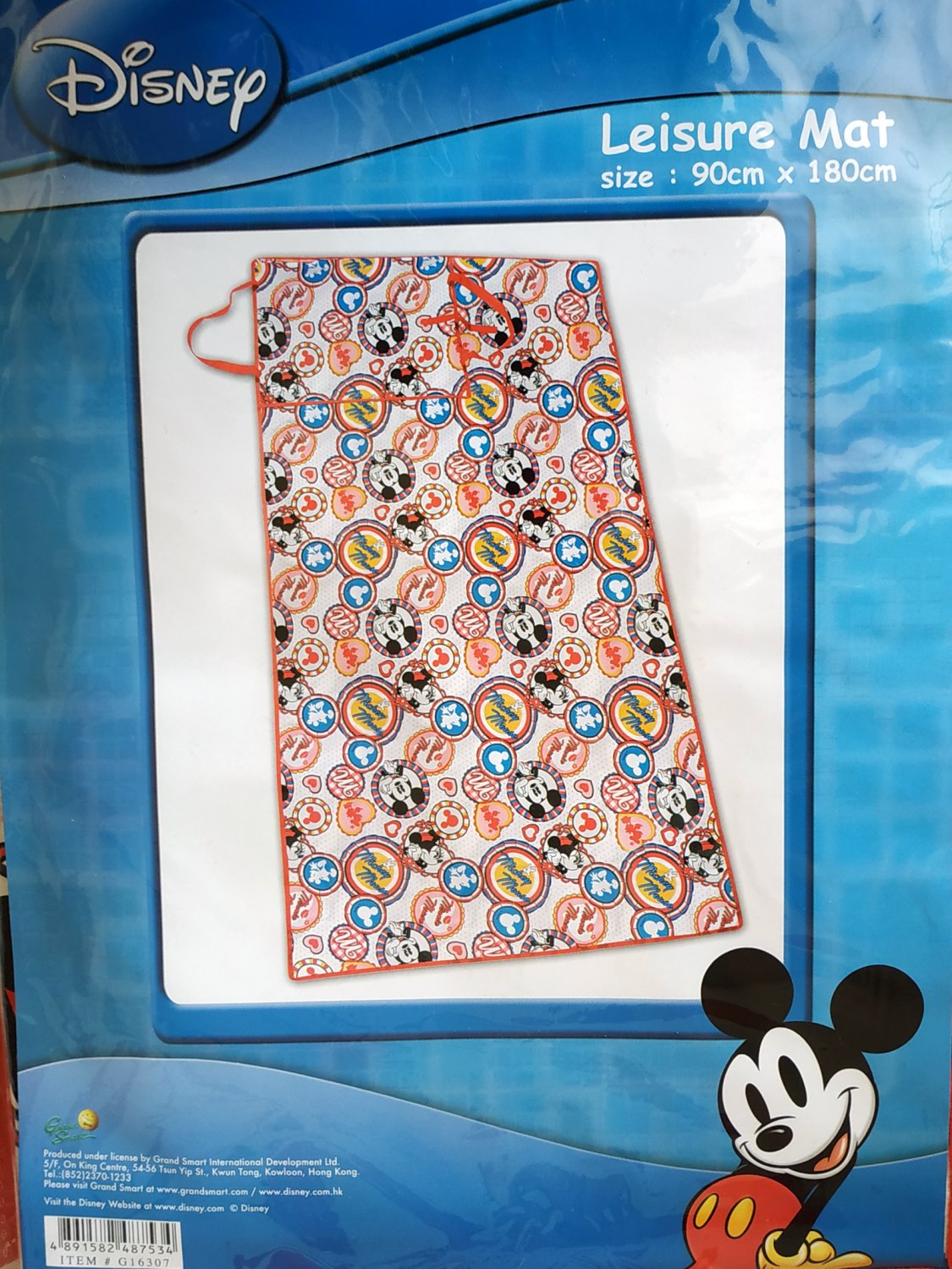 Disney Mickey Mouse Leisure Picnic Mat 90cm x 180cm