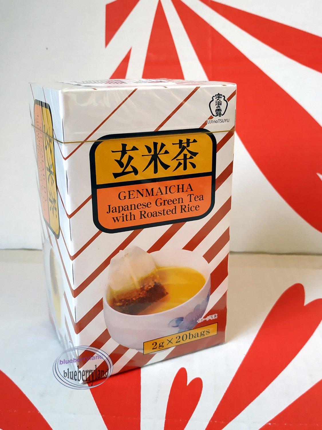 Japan Genmaicha Japanese Green Tea with roasted rice Tea Bag 2g x 20 bags