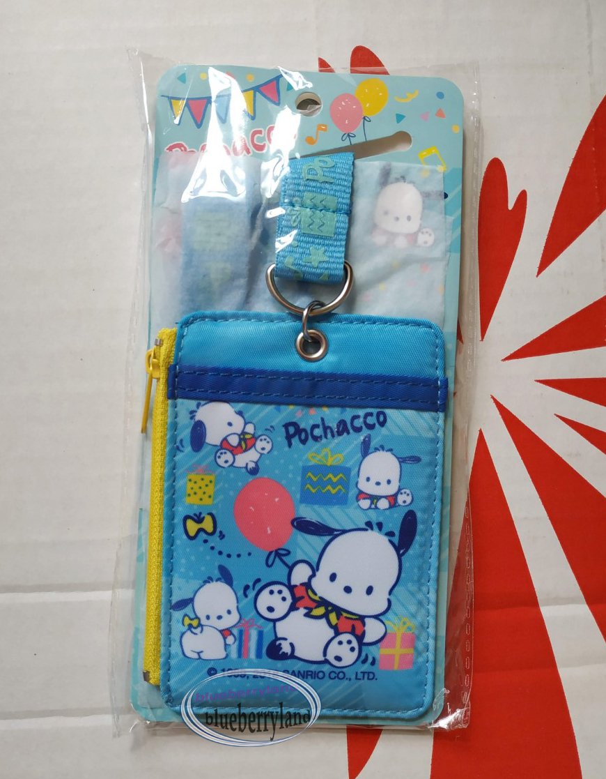 Sanrio Pochacco Lanyard Tag School Work Pass ID tags Holder boys Girls ...